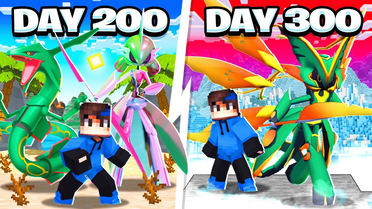 300 Days In Fusion Pixelmon! (Minecraft Pokémon) - YouTube