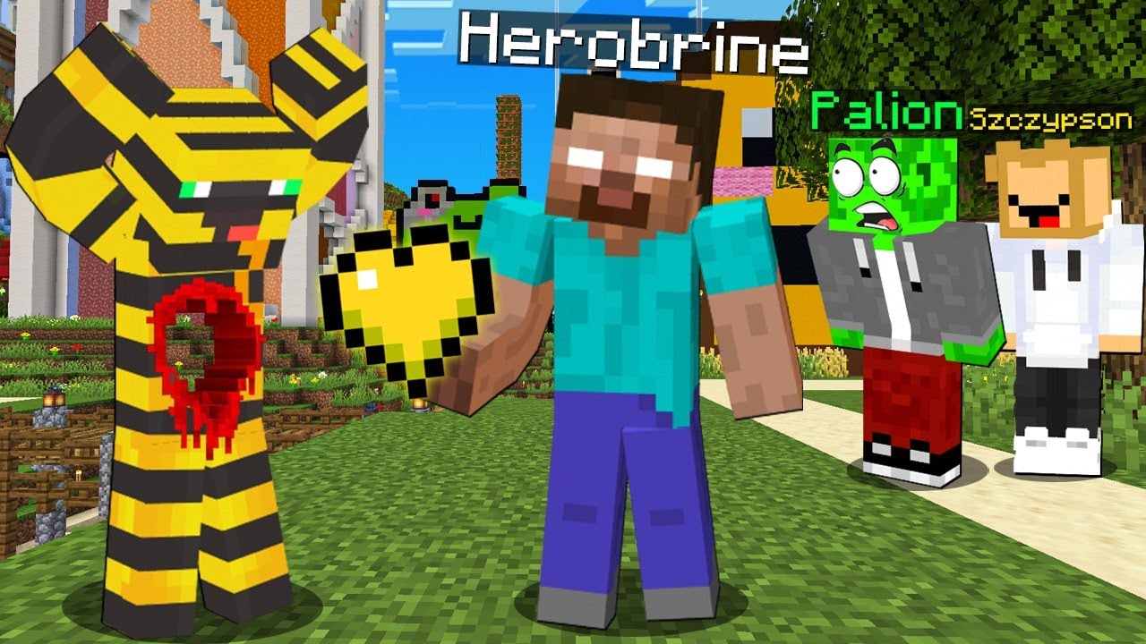 HEROBRINE WYRWAŁ MOJE SERCE w Minecraft! - YouTube