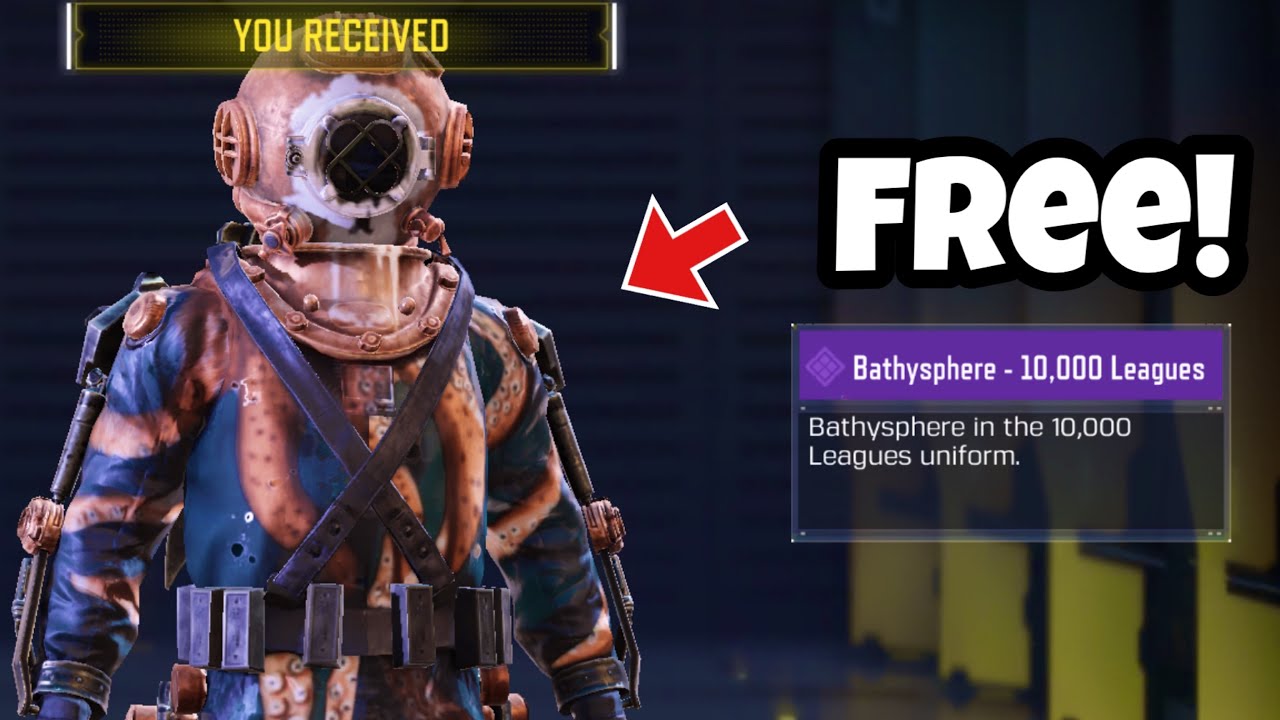 *NEW* Bathysphere 10,000 Leagues Daily Login Reward Skin | CoDM ...