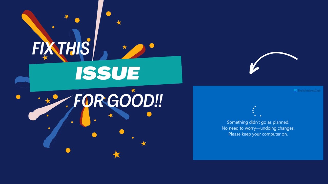 Something Didn't Go As Planned FIXED!! KB5034204 and KB5034765 - YouTube