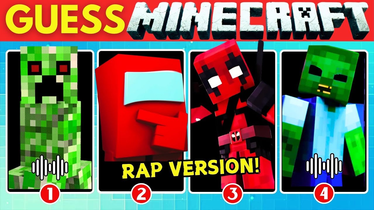 Guess Minecraft Animated Songs and Memes ~ Ultimate Minecraft Movie ...
