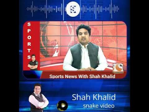 Pak Vs NewZeland l Shah Khalid - YouTube