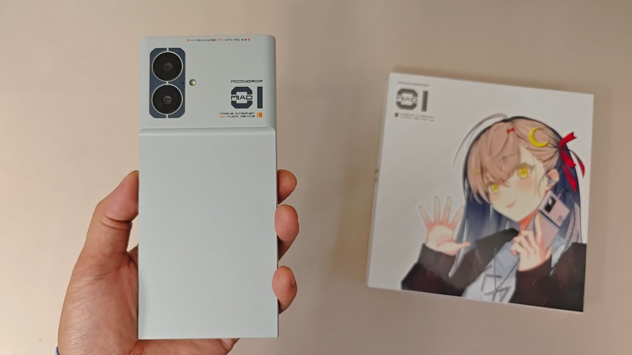 Moondrop MIAD 01, The Unique 5G HiFi Digital Player Mobile Phone Quick ...