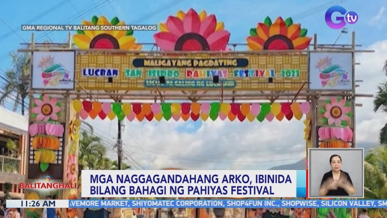 Mga naggagandahang arko, ibida bilang bahagi ng Pahiyas Festival | BT ...