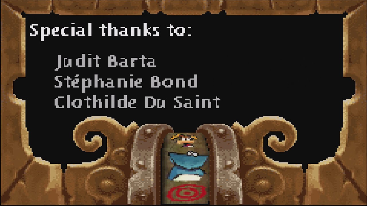 Rayman 3: Hoodlum Havoc (Game Boy Advanced) - End Game Credits ...