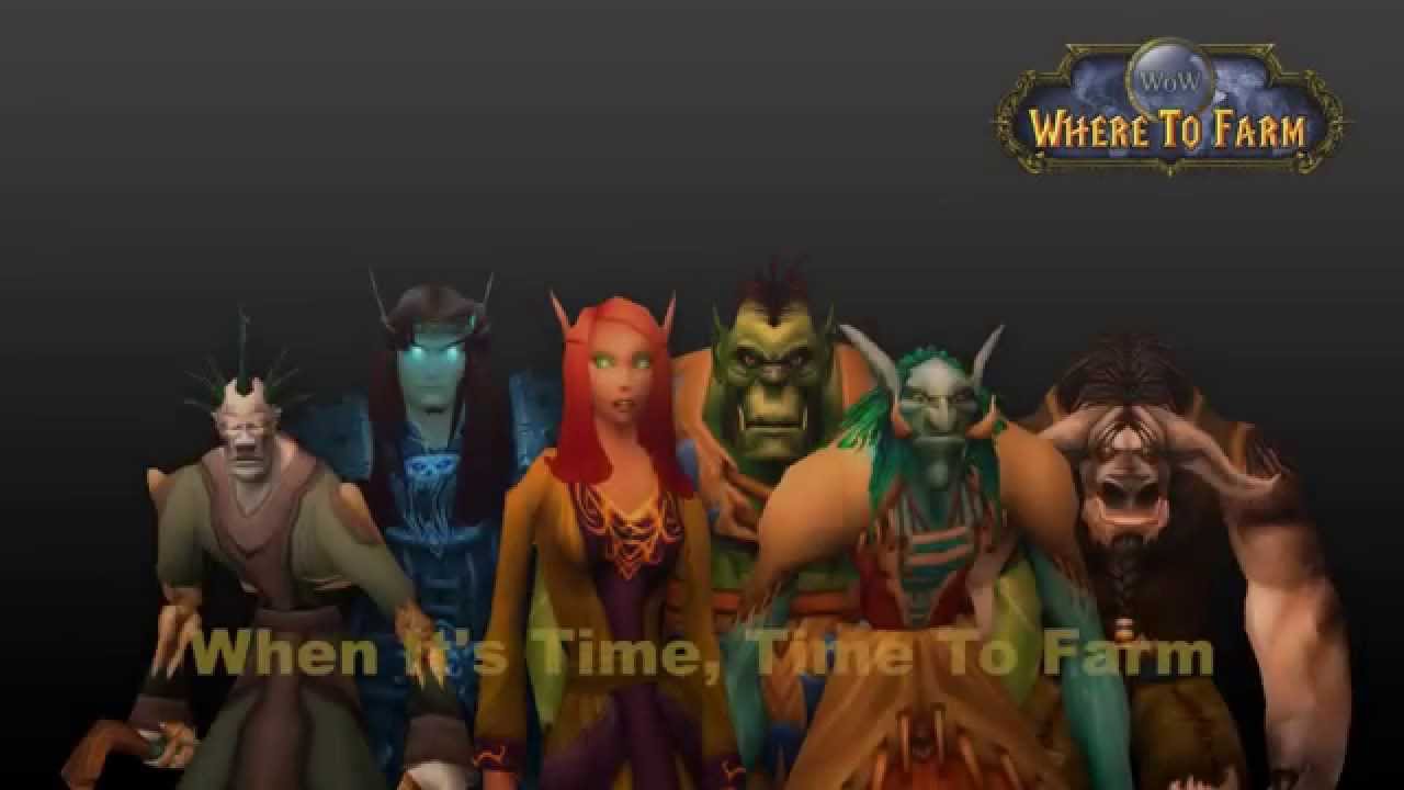Time to Farm in WoW - YouTube