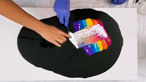 Olga Soby Fluid Acrylic Pouring Techniques & Tips - YouTube