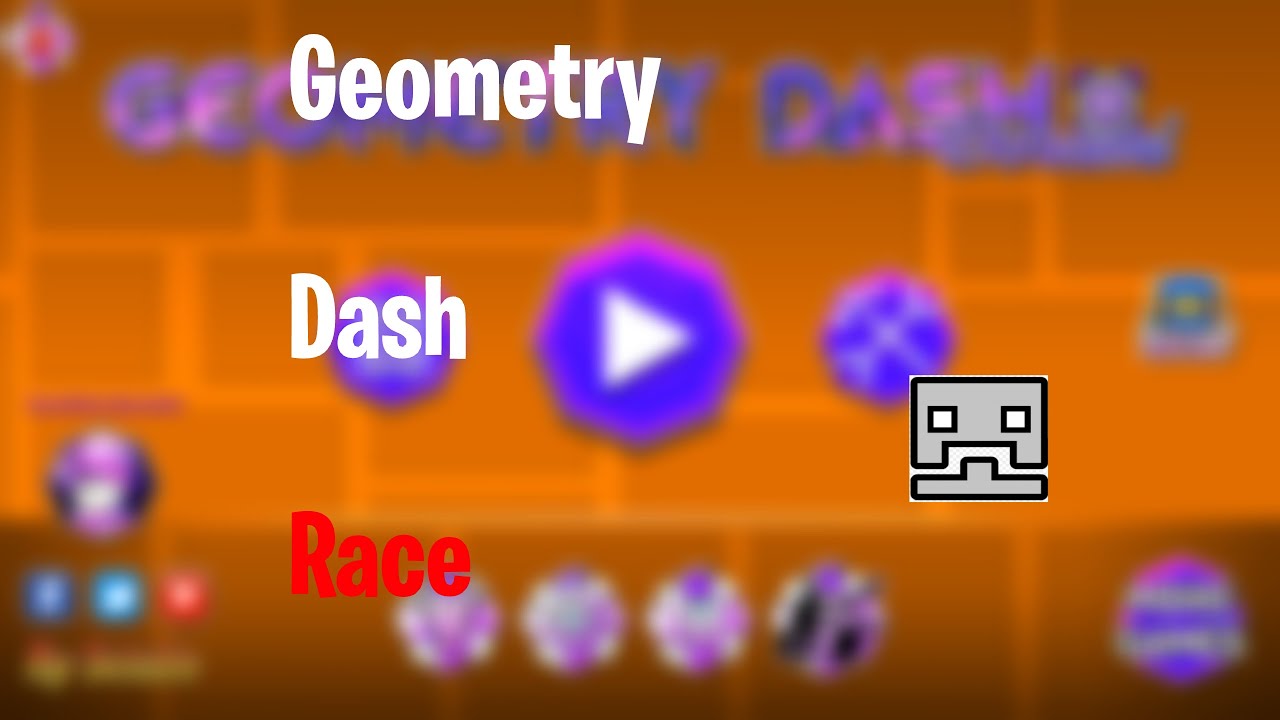 Geometry dash race w/Ethan and Cash - YouTube