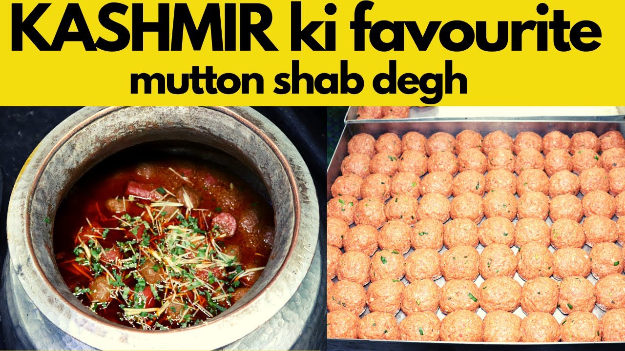 KASHMIR FAVOURITE DISH "MUTTON SHAB DEGH" / YOU NEVER TRIED THIS DISH ...