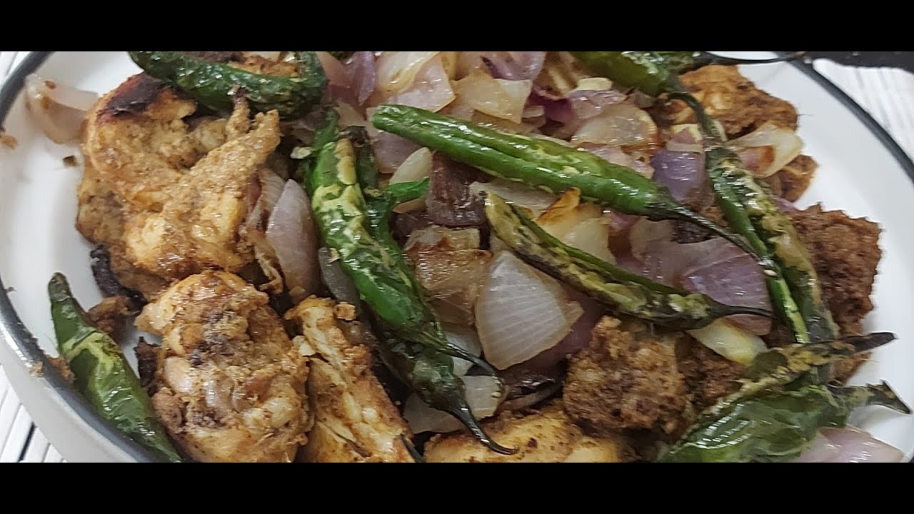 Roasted Fried Chicken | Ariba's kitchen | Ramadan Special - YouTube