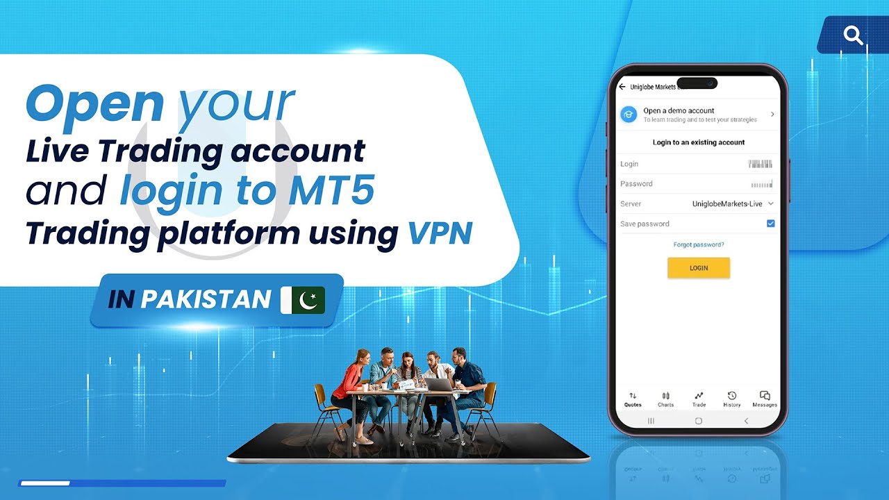 Open live account and log in to Mt5 Trading platform from Pakistan ...