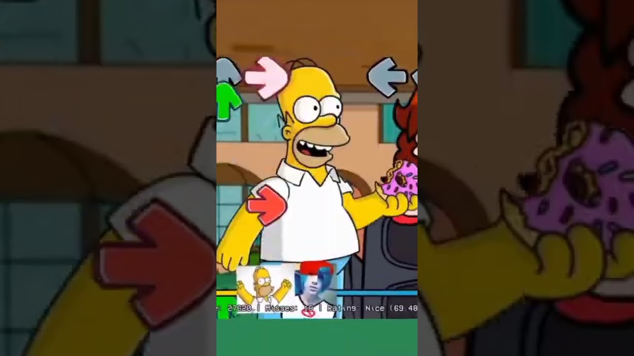 Friday Night Funkin' - Punchline Flow by Homer | FNF Mod The Simpsons ...