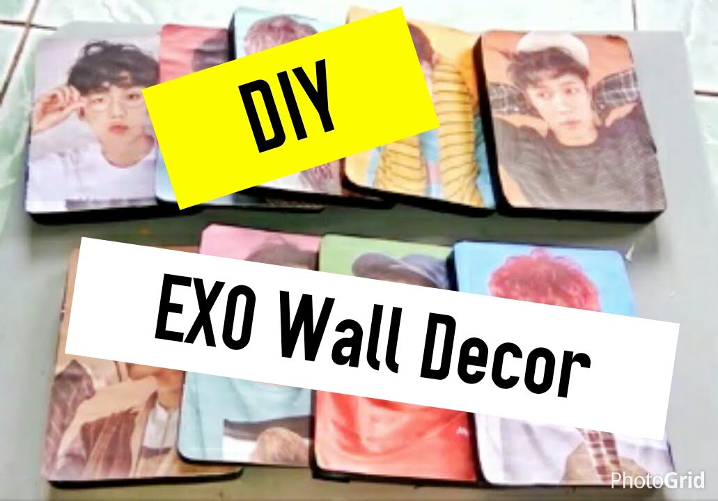 DIY EXO Wall Decor - YouTube