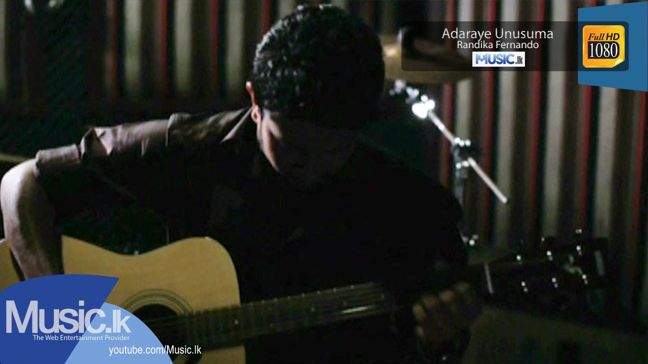 Adaraye Unusuma - Randika Fernando From www.Music.lk - YouTube