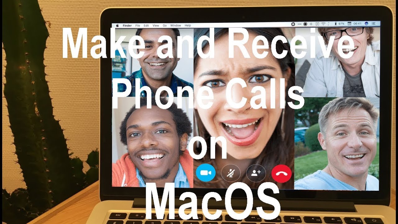 How to Make and Receive Phone Calls on MacOS - YouTube
