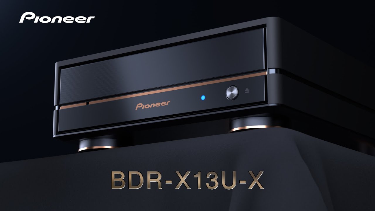 Pioneer BDR-X13U-X External Premium Model BD/DVD/CD Writer Introduction ...