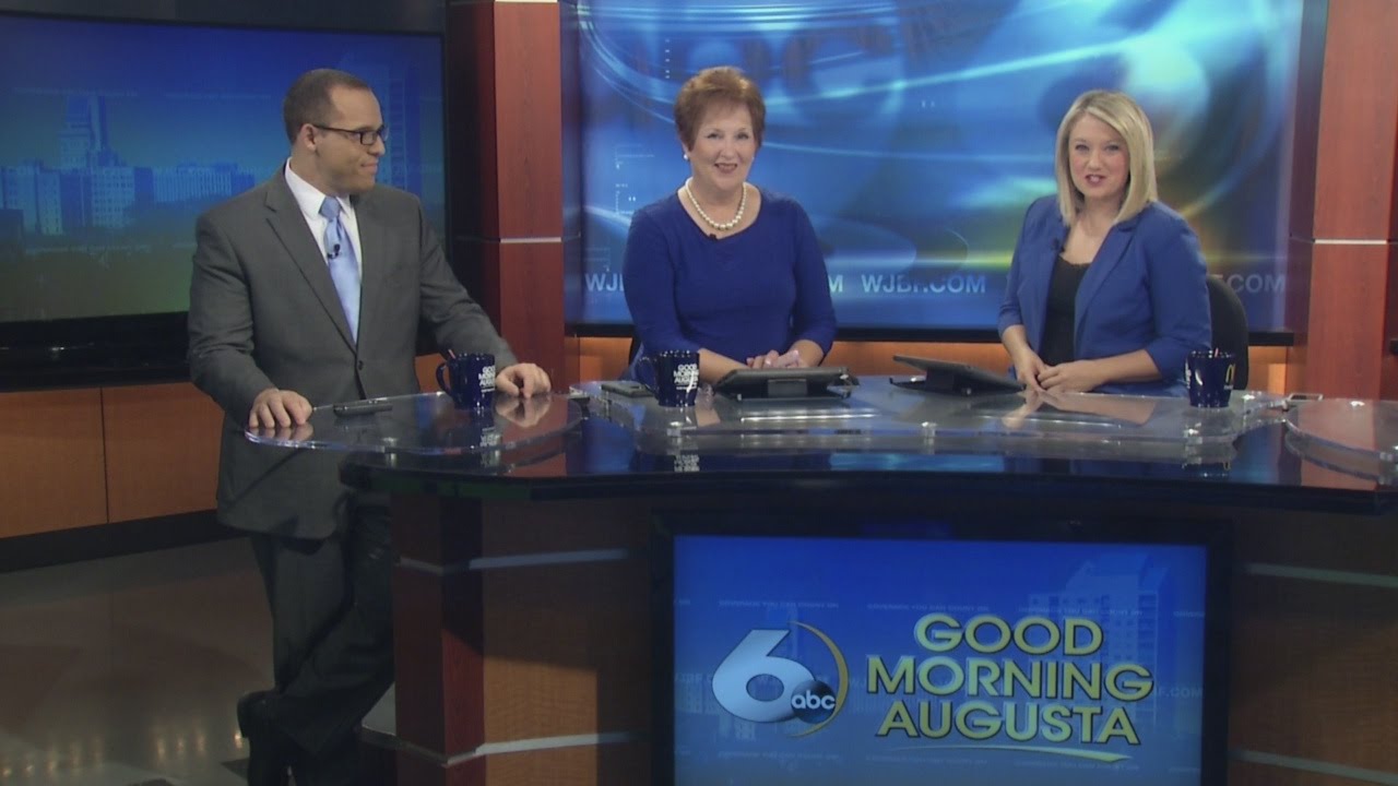 Good Morning Augusta anchors wear blue in support of upcoming Memorial ...