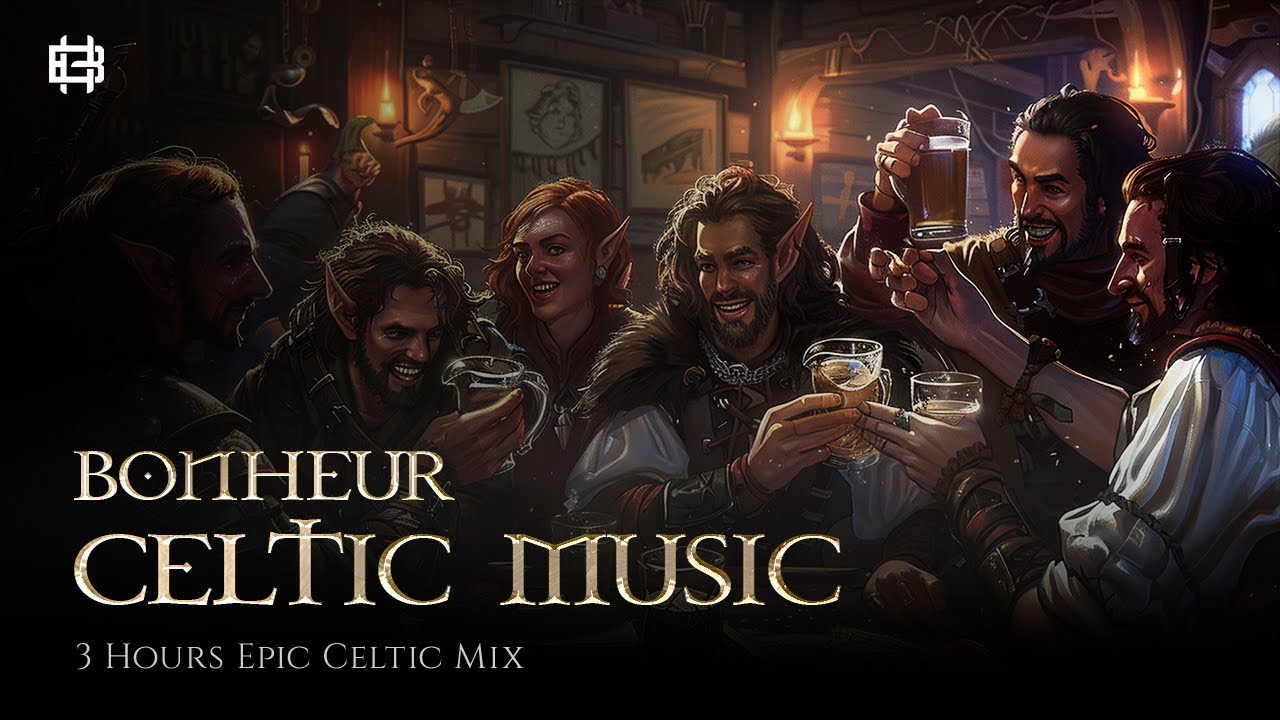 Relaxing Medieval Music - Mystical Tavern Ambience, Peaceful Folk Music ...