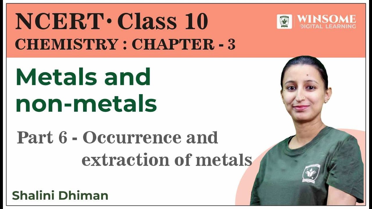 Class 10 Chemistry Chapter 3 | Metals and Non-metals | Part 6 ...