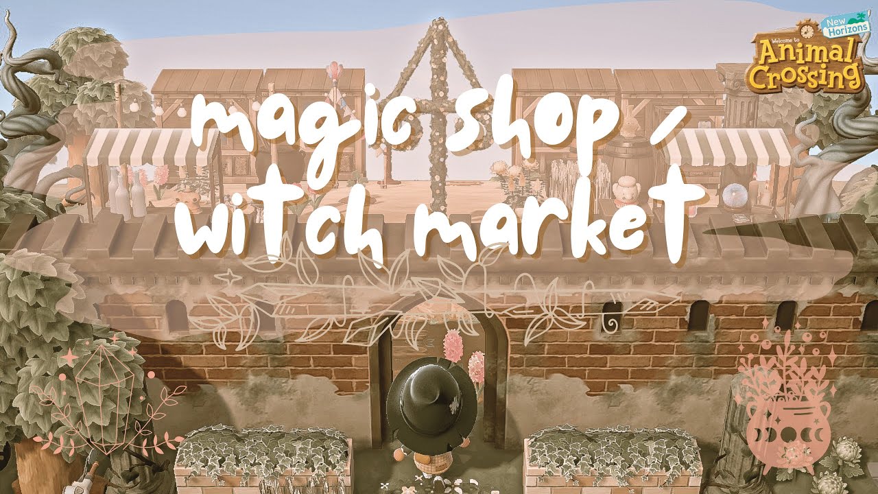 welcome to the magic shop | let's build a witch market | animal ...