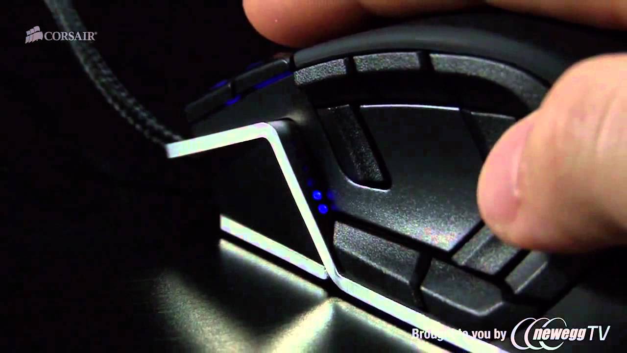 Product Tour Corsair Vengeance M90 MMO RTS Gaming Mouse - YouTube