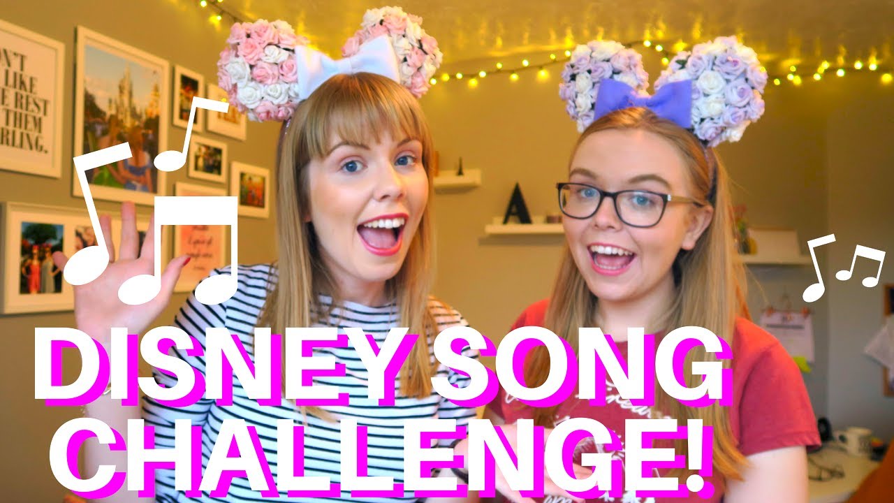 THE DISNEY SONG CHALLENGE - YouTube