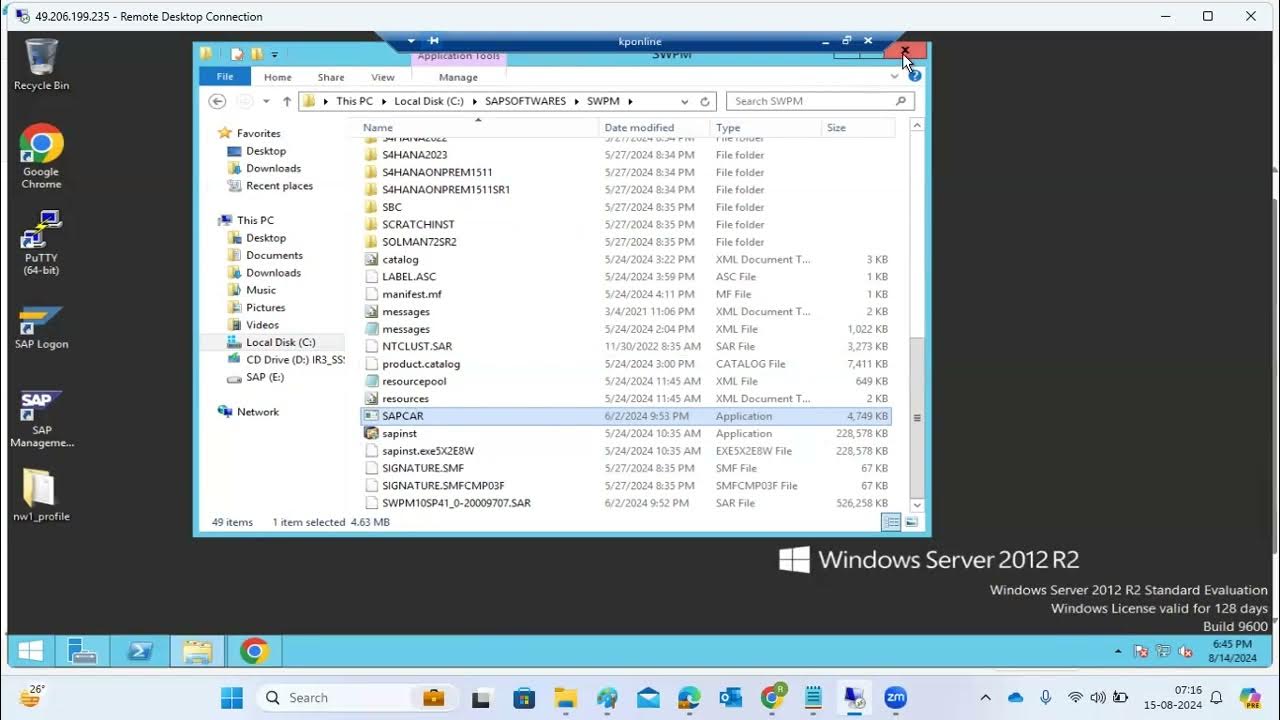 SAP UPGRADE USING SUM TOOL - Session 2 - YouTube