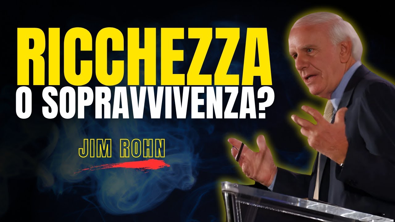 Jim Rohn Italiano - Vuoi la Ricchezza… o vuoi solo Sopravvivere? | 3 ...