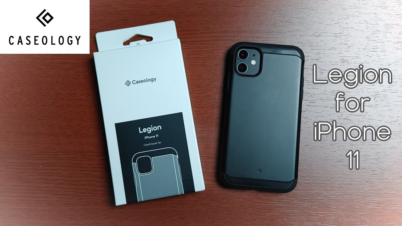 Caseology Legion case for iPhone 11 in Matte Black! - YouTube