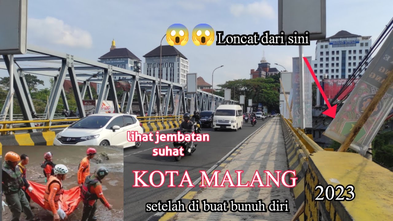 JEMBATAN SUHAT MALANG|melihat jembatan suhat yang di buat bvn*h diri ...