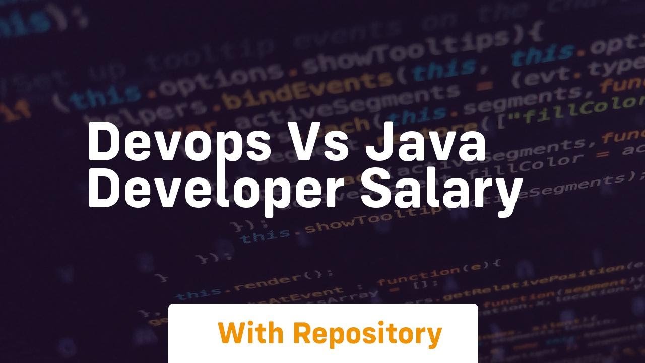 devops vs java developer salary - YouTube