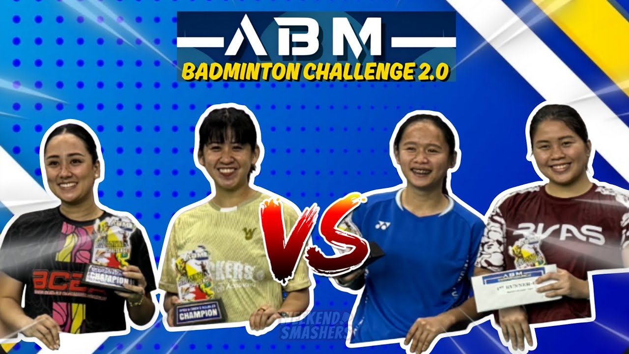 Women's Open FINAL (1st Set) B. Carlos-Dalisay & JG De Vera VS Nicole ...