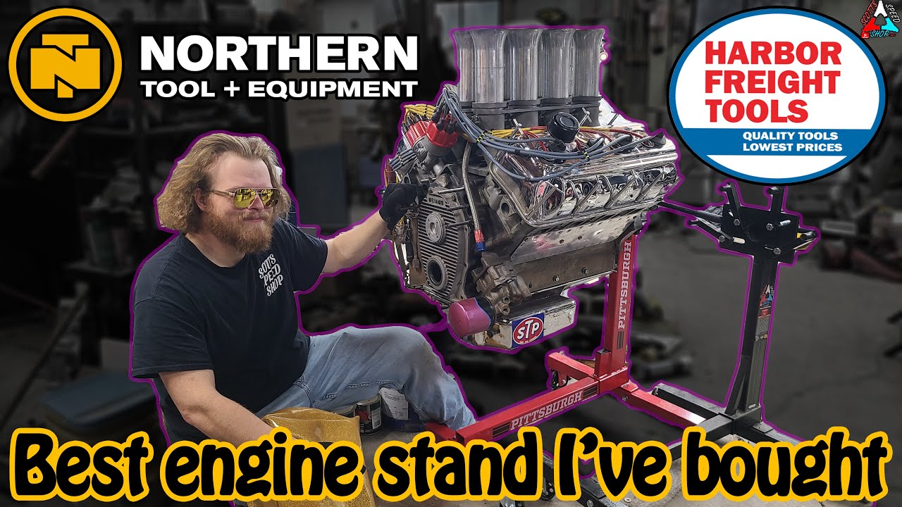 NorthernTool vs Harbor Freight Battle between budget Engine Stands ...