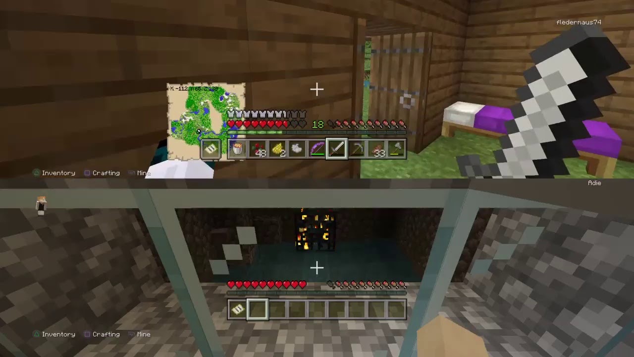 Minecraft hardcore lets play #8 Series going AFK all stream - YouTube