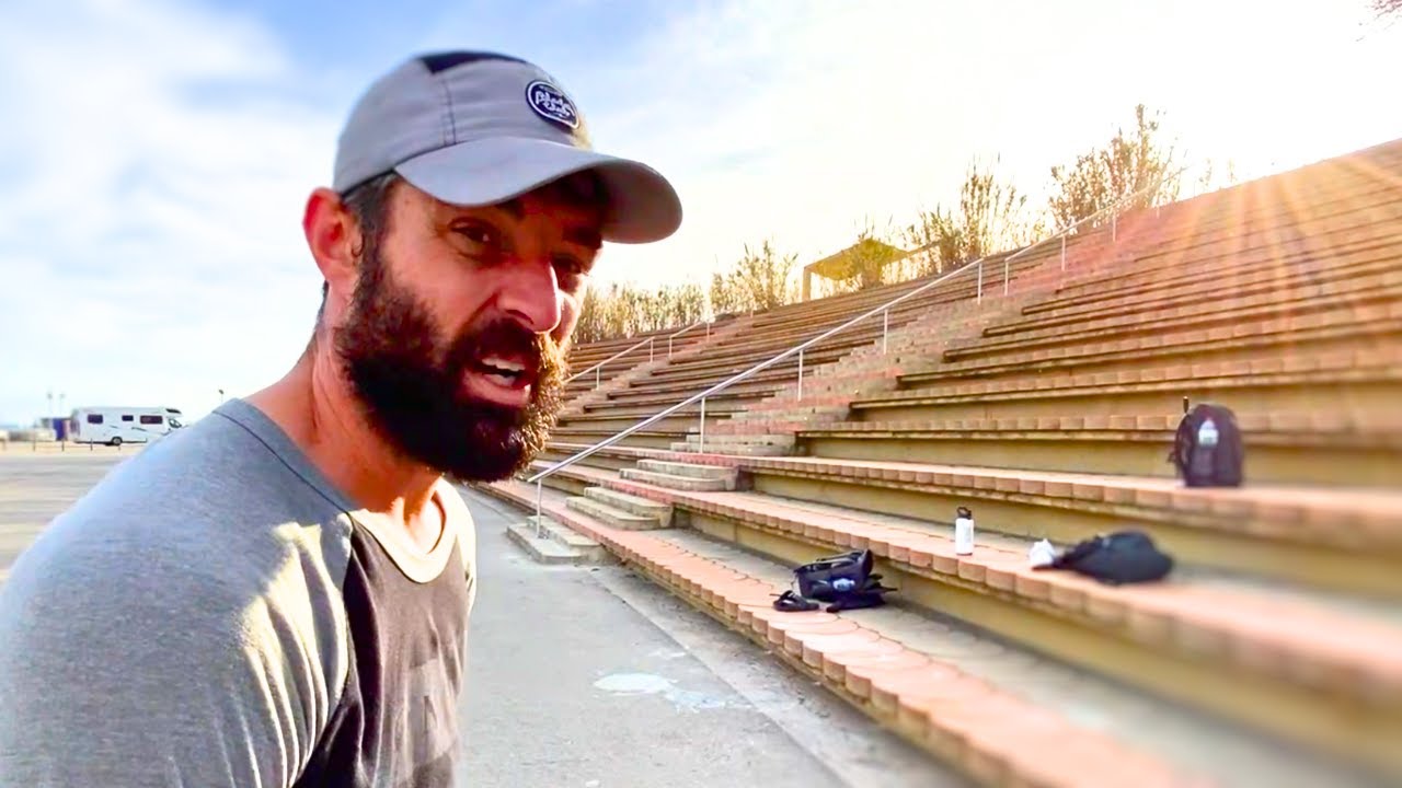 Skating BIG Rails In Barcelona w/ Brad Magnuson - YouTube