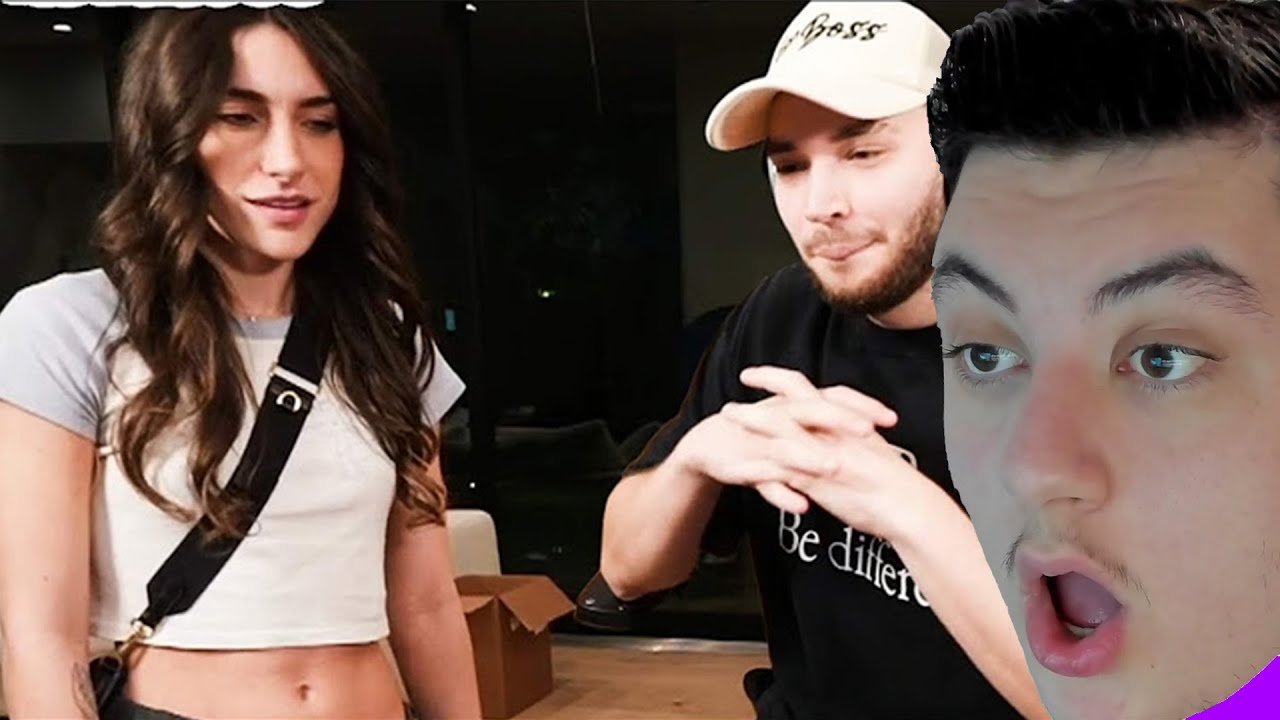 Reacting To Adin Ross Gets Pressed By Girlfriend Nadia! - YouTube