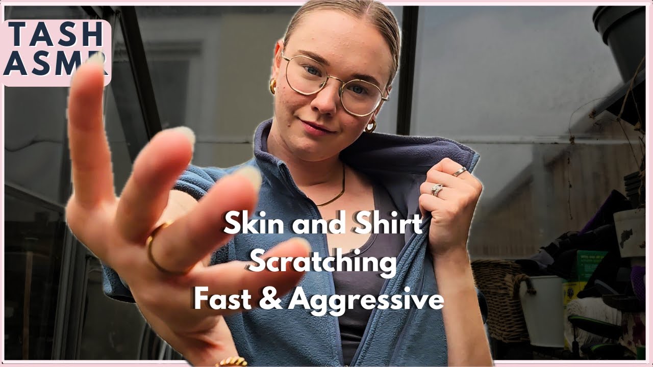 ASMR Skin & Shirt Scratching (Fast & Aggressive) - YouTube