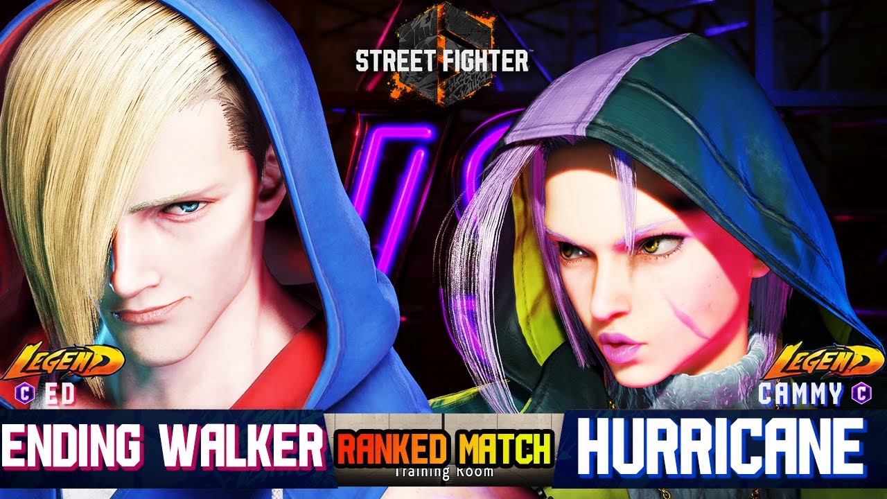 SF6🔥 Ending Walker (ED #2RANK) Vs Hurricane (CAMMY #2RANK) Best Ranked ...