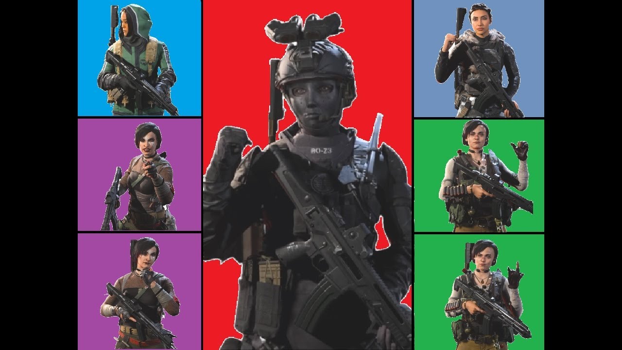 Call of Duty: Warzone - My Favorite Operators Mimic Pose (Cold War ...