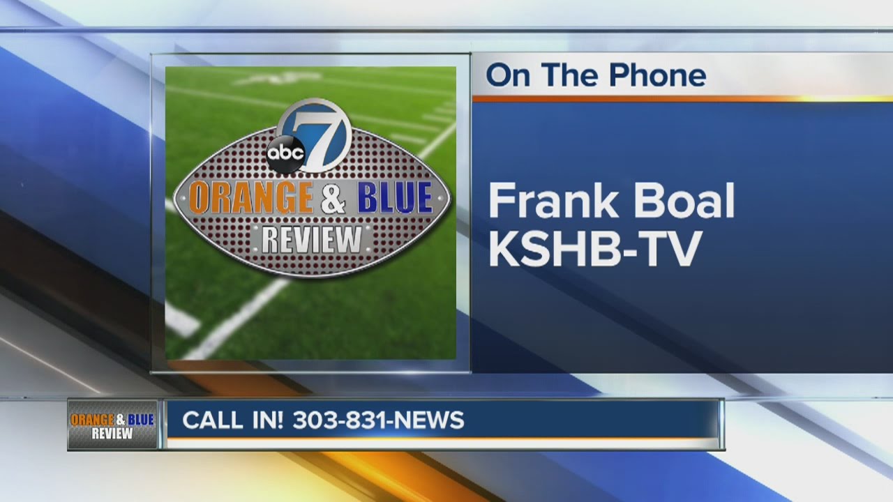 Frank Boal, KSHB-TV, calls the Chiefs loss to the Broncos one of the ...
