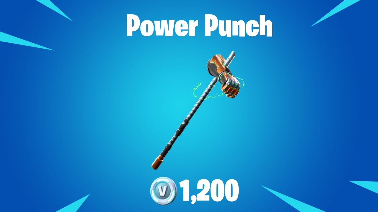 Power Punch | Harvesting Tool | 1,200 VBucks - YouTube