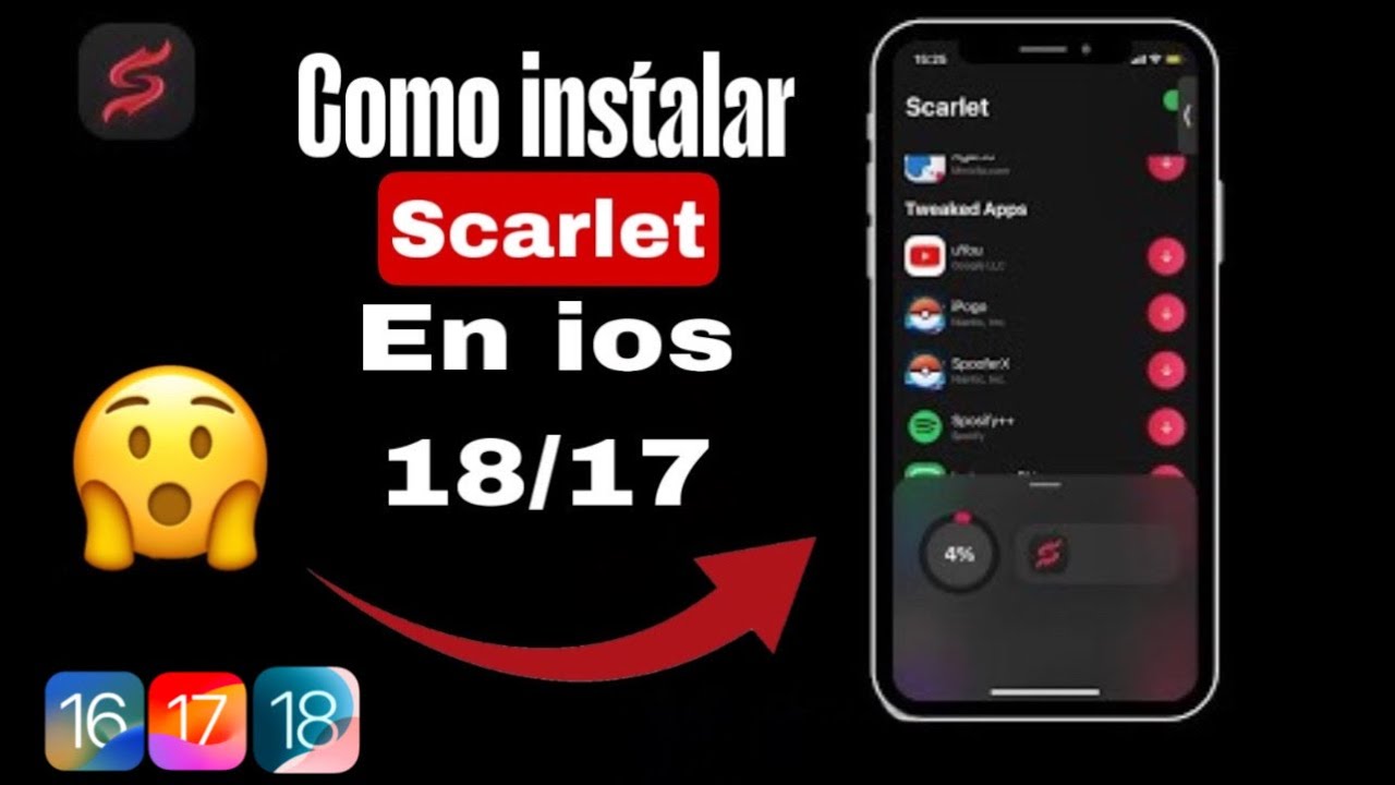 Cómo Instalar Scarlet IPA en iOS 18/17 Fácil y Rápido | Último Método ...
