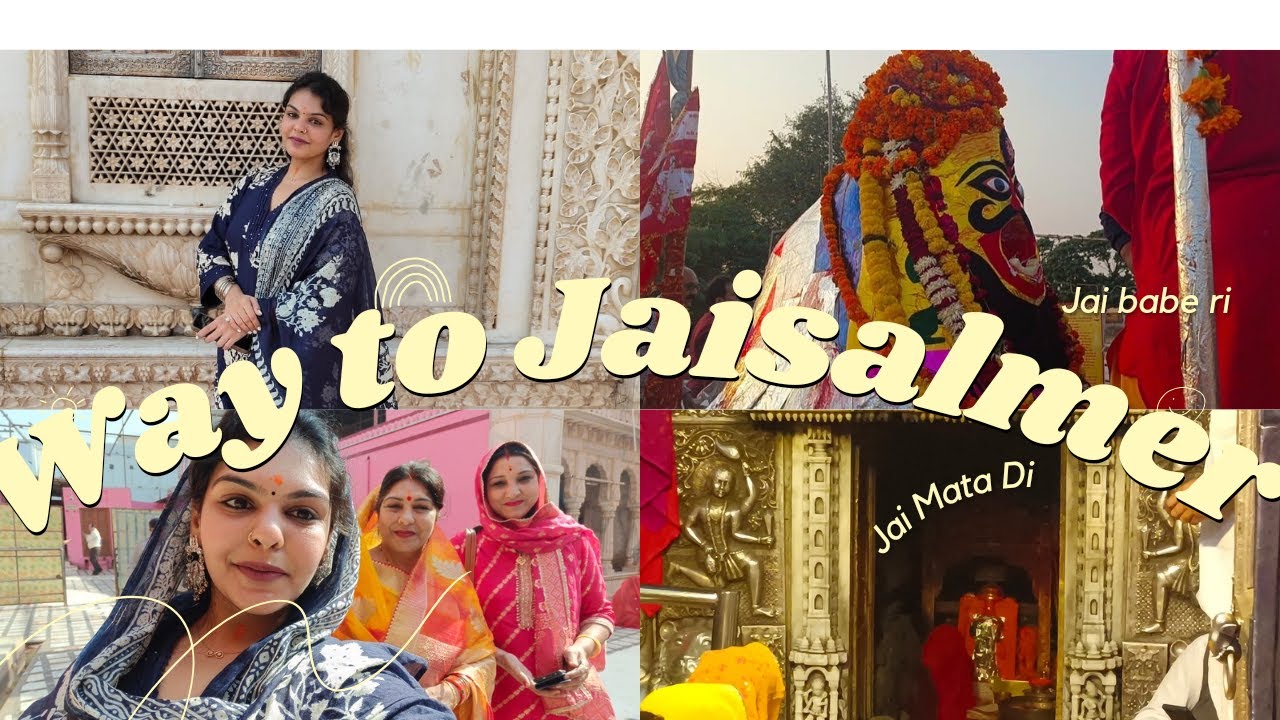 Karni Mata mandir🙏| Kodamdesar🙏| Pokaran| On the way to Jaisalmer 😍 ...