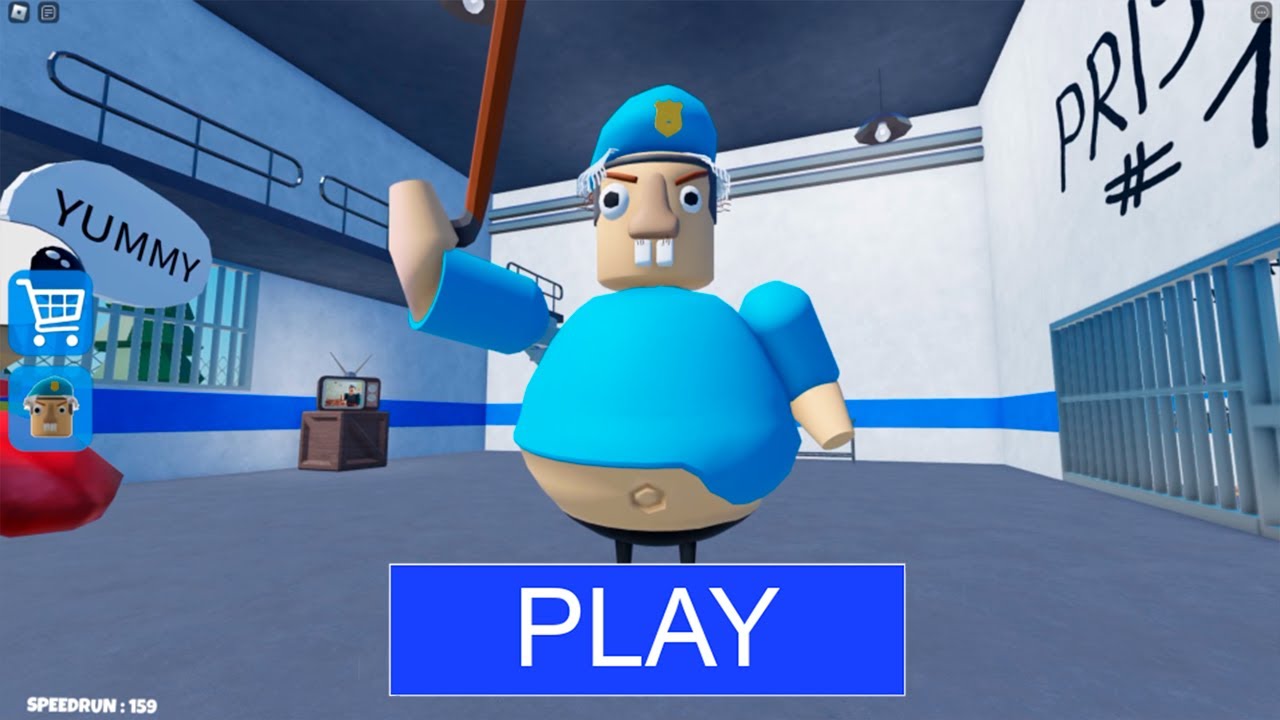 🍔 BILLY POLICE ESCAPE | NEW OBBY ROBLOX GAMEPLAY - YouTube