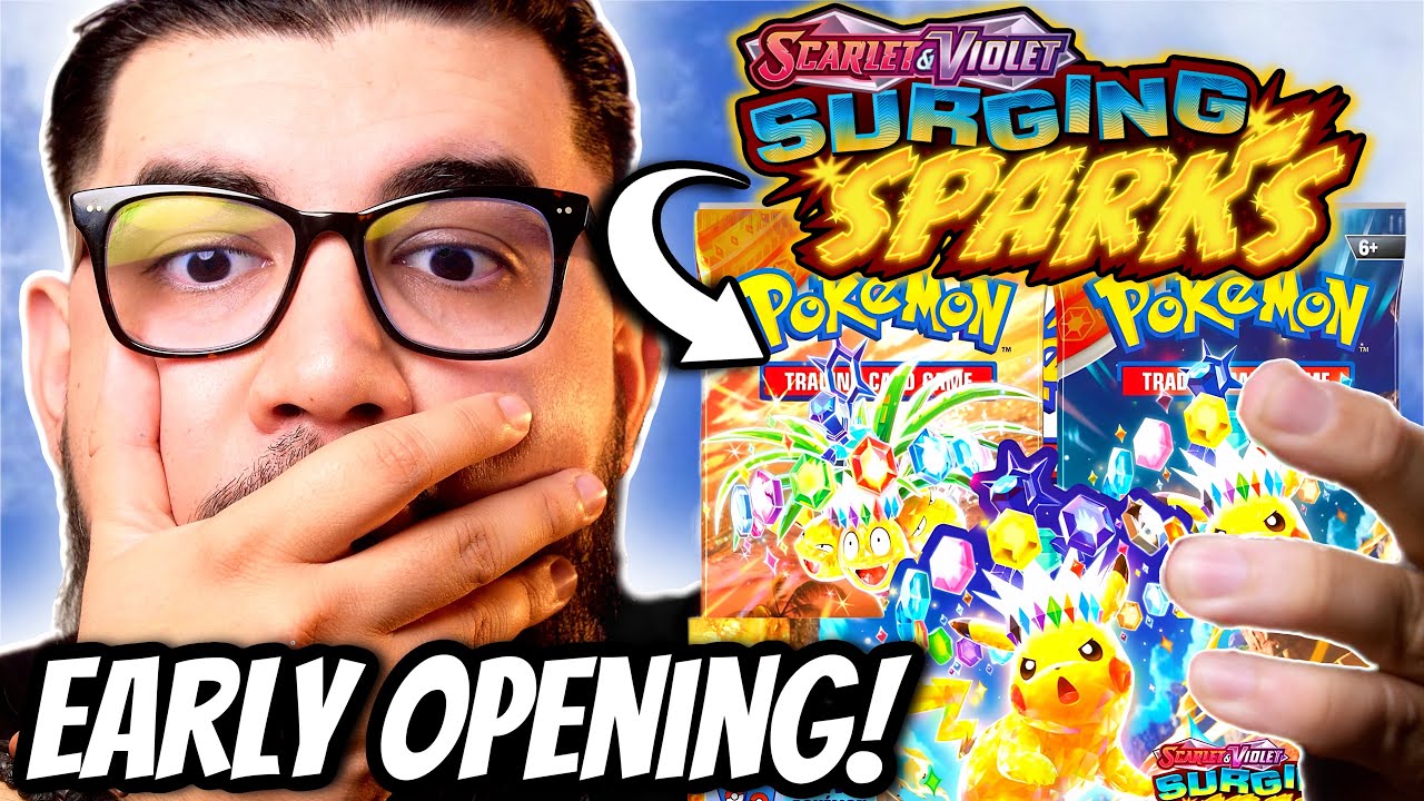 Pokemon's NEW Pikachu Set "Surging Sparks" Is Here! (Booster Box ...