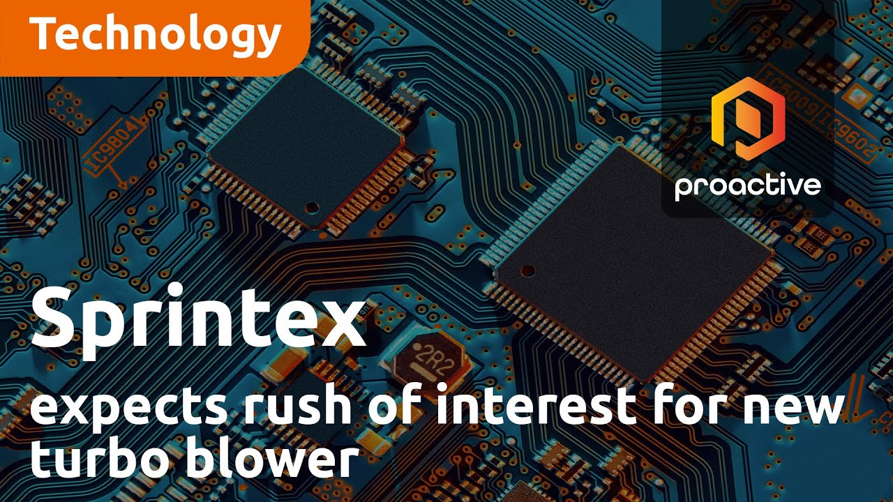 Sprintex expects rush of interest in disruptive new turbo blower - YouTube