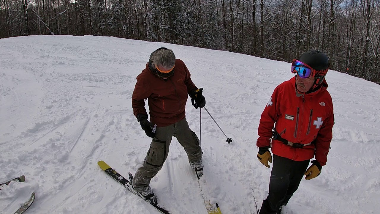 Best Poached Eastern Skiing Tree Run 2019 - Busted on Undercut - YouTube