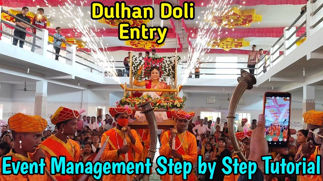 How to perform Doli Event in wedding, Dukhan Doli, Doli Entry, Bridal ...