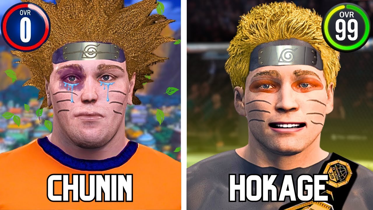 Convertí a Naruto en Peleador de la UFC - YouTube