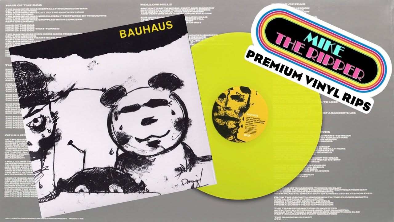 Bauhaus - In Fear of Fear - vinyl rip - Mask - Beggars Arkive - Yellow Vinyl - needle drop ...